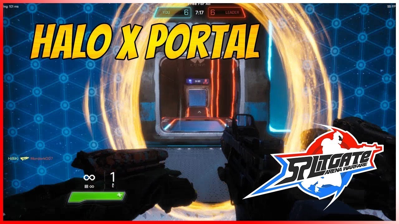 splitgate beta gameplay (must watch) - YouTube