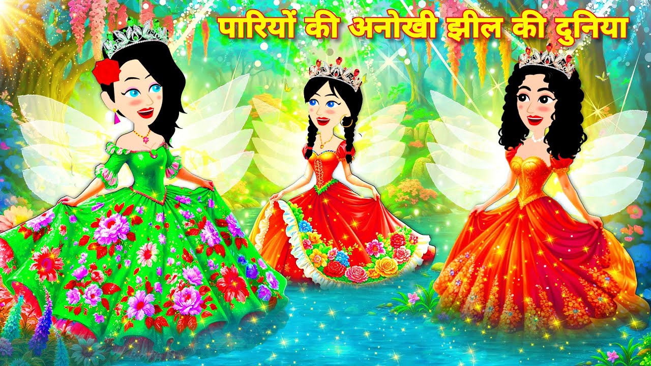 परियों की अनोखी झील की जादुई दुनिया | Fairy Tale Hindi Story for Kids ...