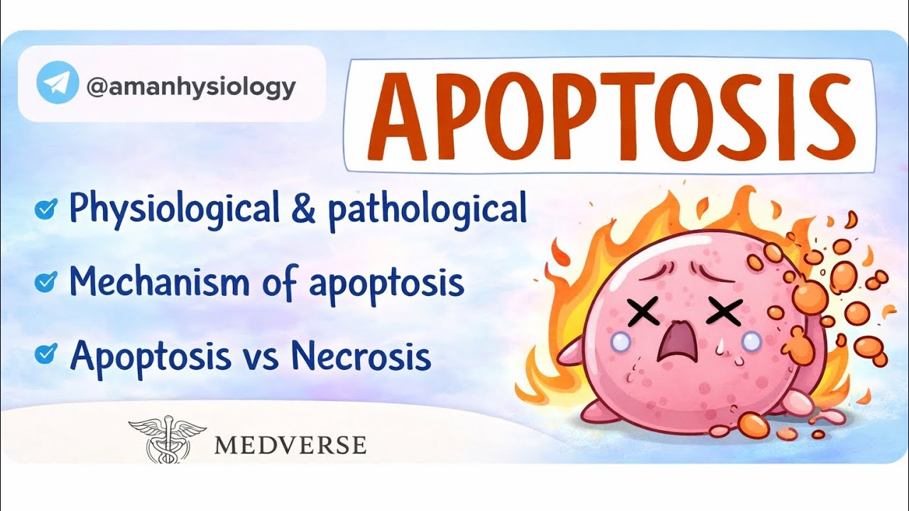 Apoptosis Explained 😀😀| Physiology & Pathology | Mechanism | Apoptosis ...