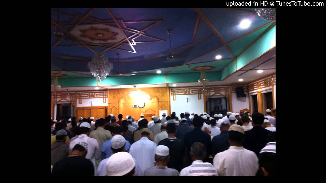 Shaikh Moaz Abied leads Isha for first time in MCMC! - YouTube