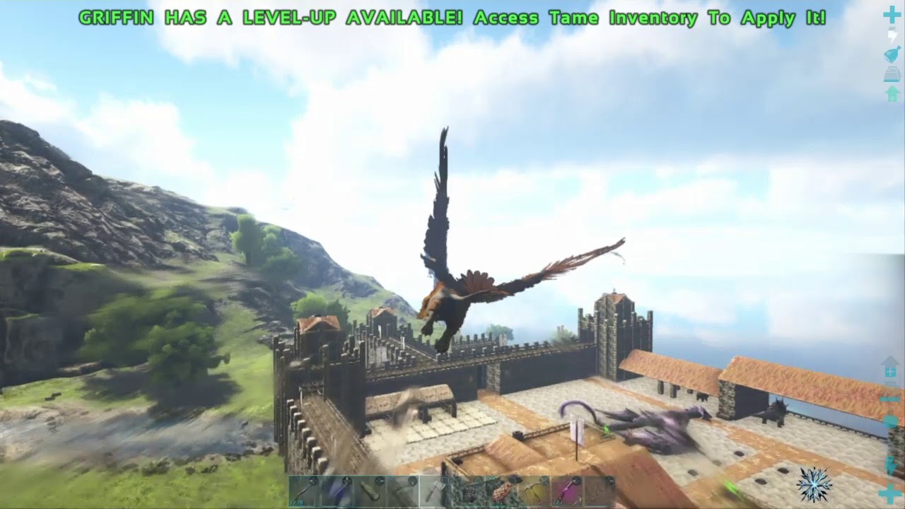 Ark ps4 Awesome Castle Build - YouTube