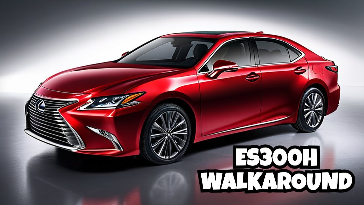 Lexus ES300H 2024: Interior Exterior Walkaround in Luxury Hybrid Sedan ...
