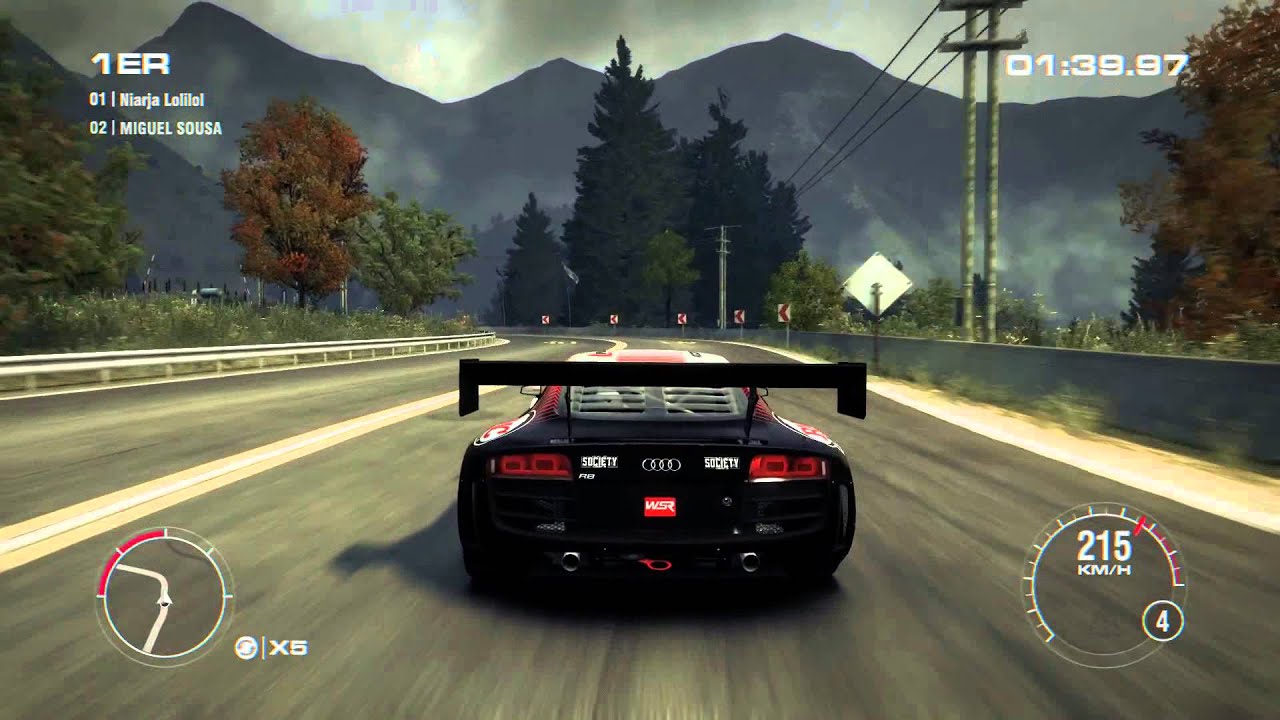 Grid 2 (Time Attack) Okutama / Audi R8 LMS - YouTube