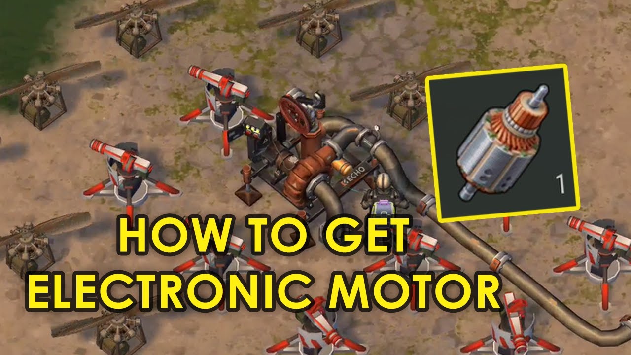 LDOE: How To Get Electronic Motor / lvl 4 upgrade - YouTube