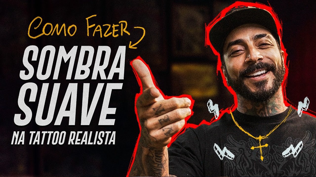 Como fazer: Sombra suave na Tatuagem Realista - YouTube