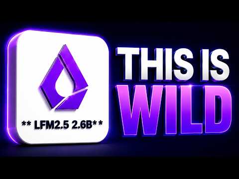 NEW LFM2.5 2.6B Changes Local AI FOREVER