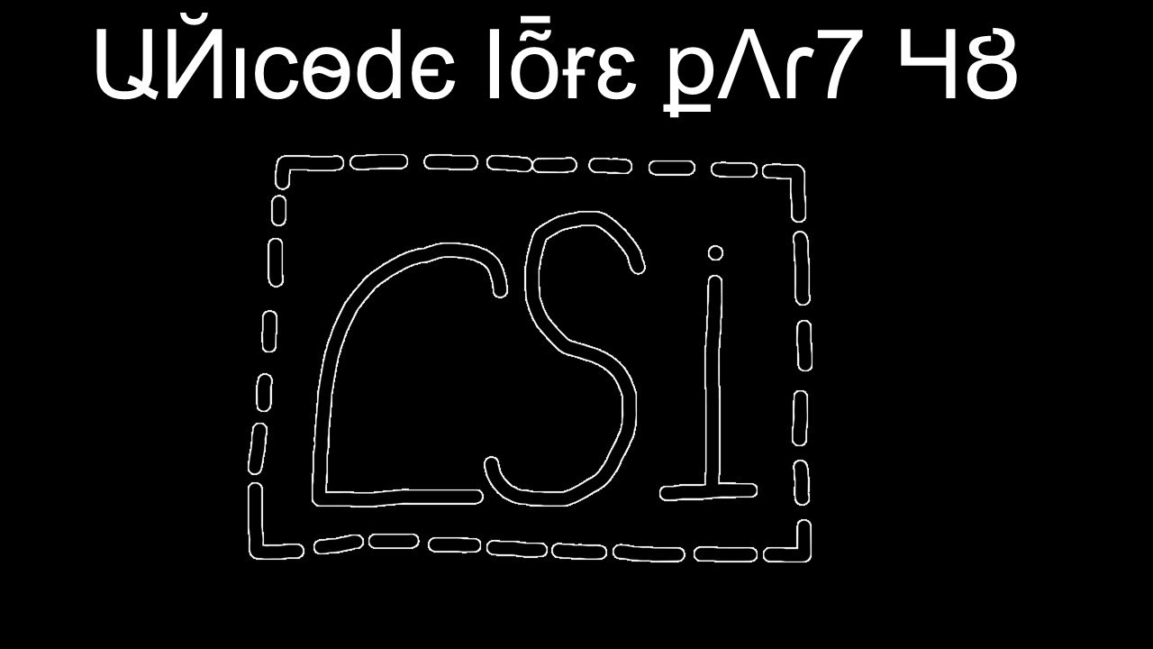 Unicode Lore Part 48 - YouTube