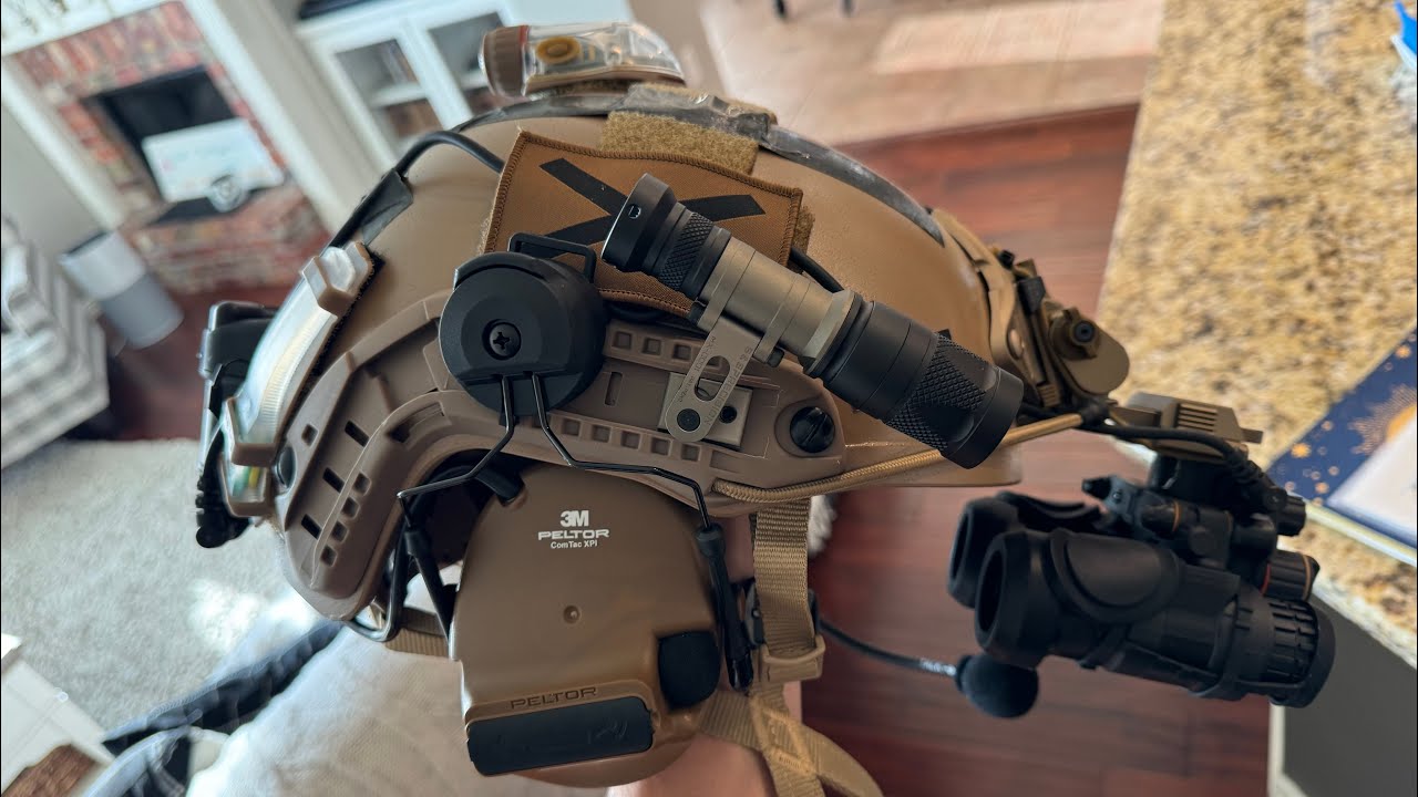 Opscore Fast Ballistic Bump Clone (FMA Thick and Heavy) Built Helmet ...