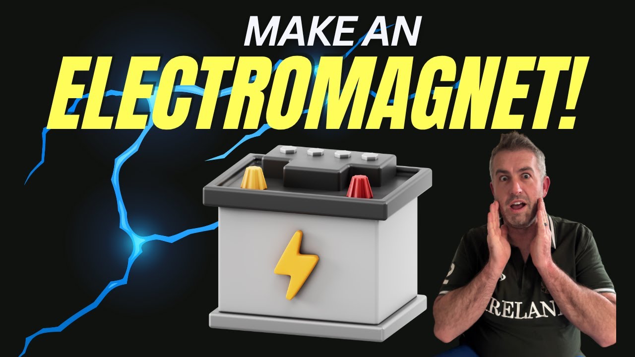 I Built a POWERFUL Electromagnet with a Car Battery! (DIY Science ...