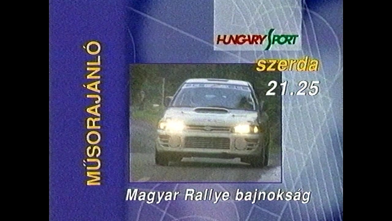 Hungary Sport ajánló + reklám 1998.11.25. - YouTube