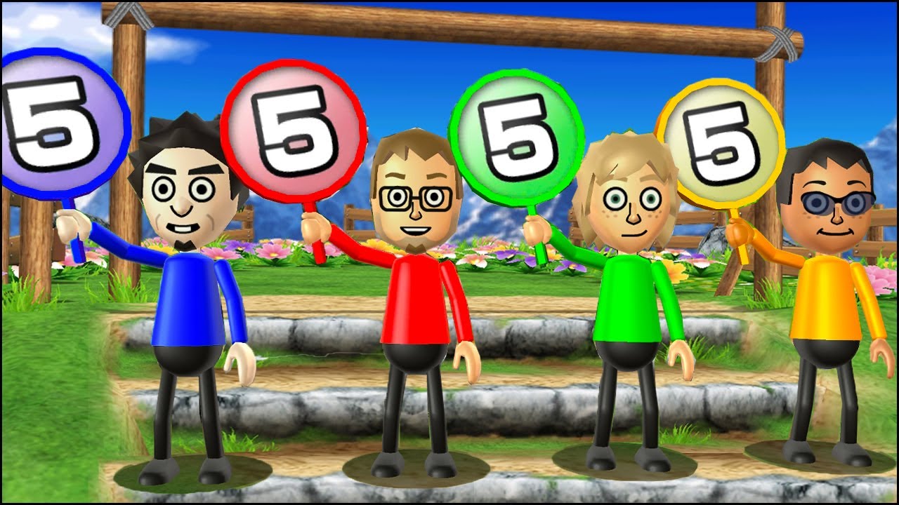 Wii Party MiniGames - Player Vs Andy Vs Ken Vs Oliver (4 Players,Master ...