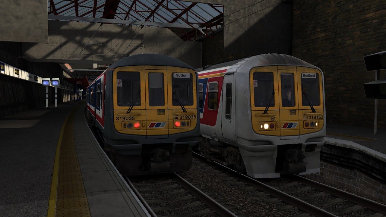 Class 319 NSE 2G83 17:15 Moorgate to Bedford | Train Simulator 2020| AP ...