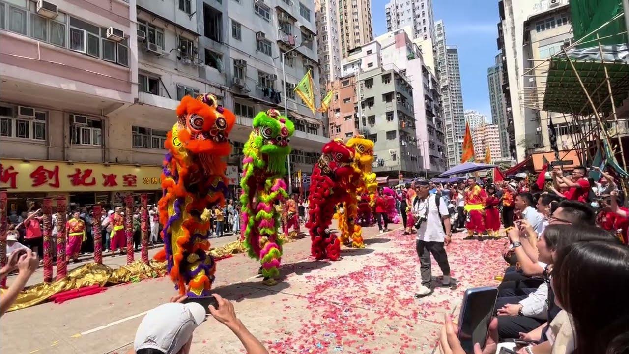 现场实拍舞狮 Chinese Lion Dance Drumming - YouTube