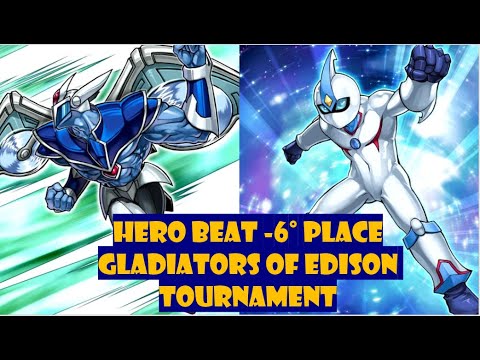 Hero Beat 6th Place Gladiators of Edison Format - 4 Wins, 1 Loss , 2 ...