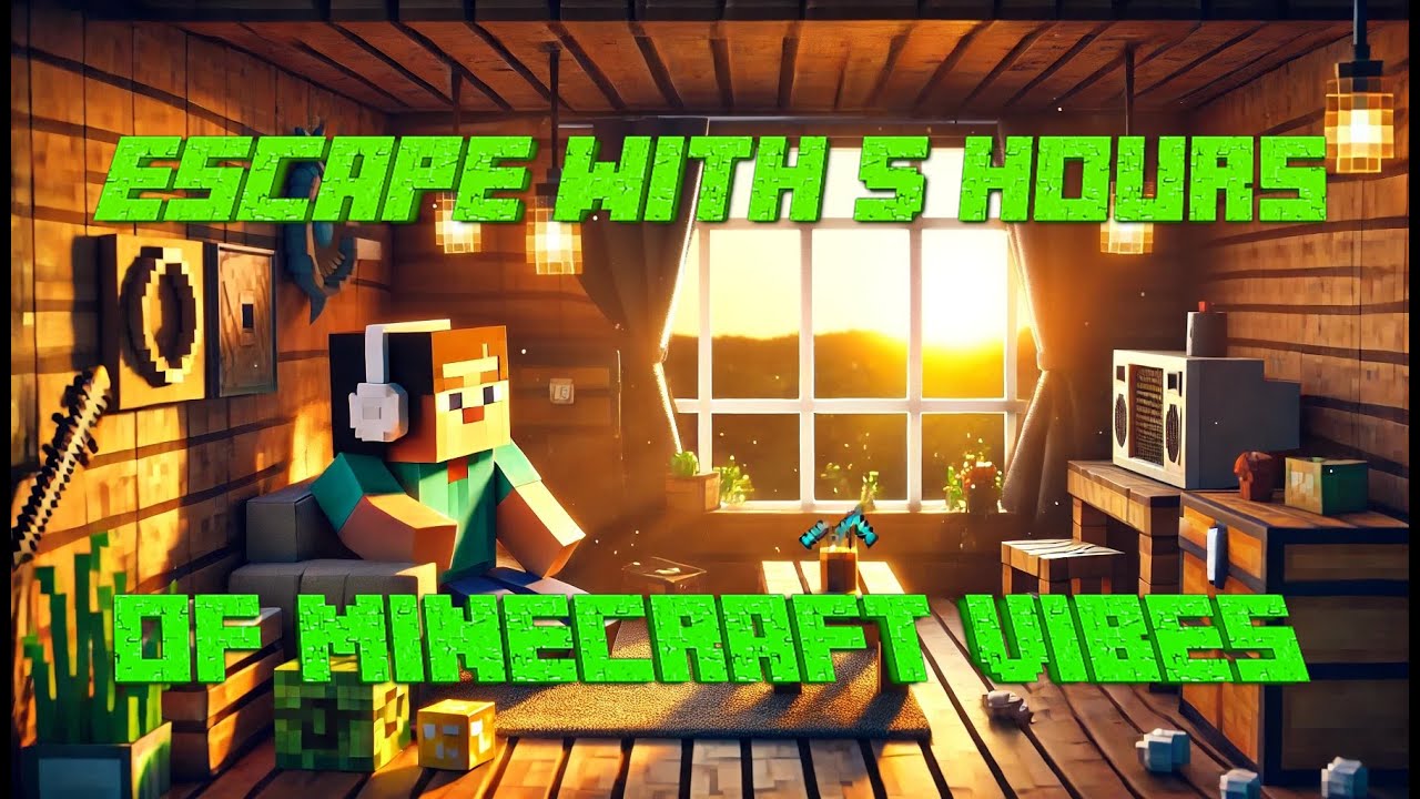 RELAX with 5 Hours of CALM Minecraft Music and Soothing Shaders - YouTube
