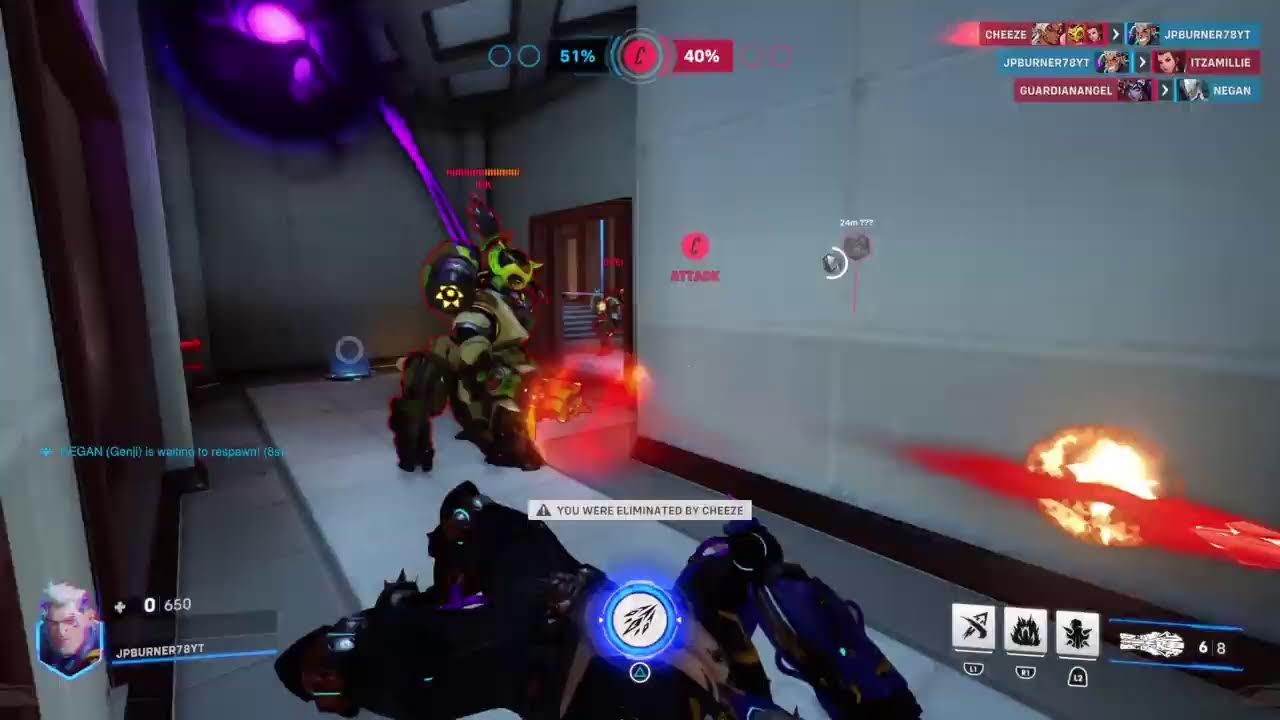 New Overwatch Tank Gameplay *LIVE* - YouTube