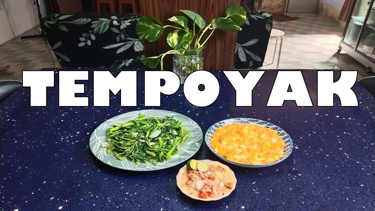 MASAK UDANG SAMBAL TEMPOYAK,TUMIS CALOK,TUMIS KANGKUNG - YouTube
