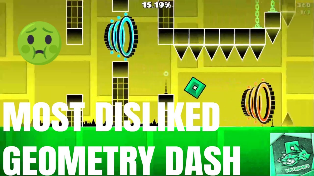The Most DISLIKED LEVEL IN GEOMETRY DASH | (Extreme disaster) - YouTube