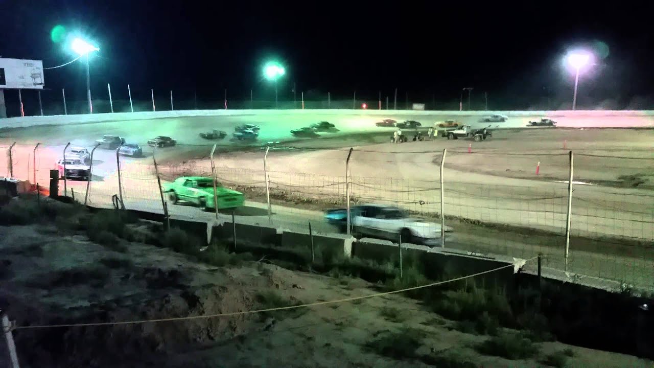 Rattlesnake raceway hobby stock main july 25 2015 - YouTube