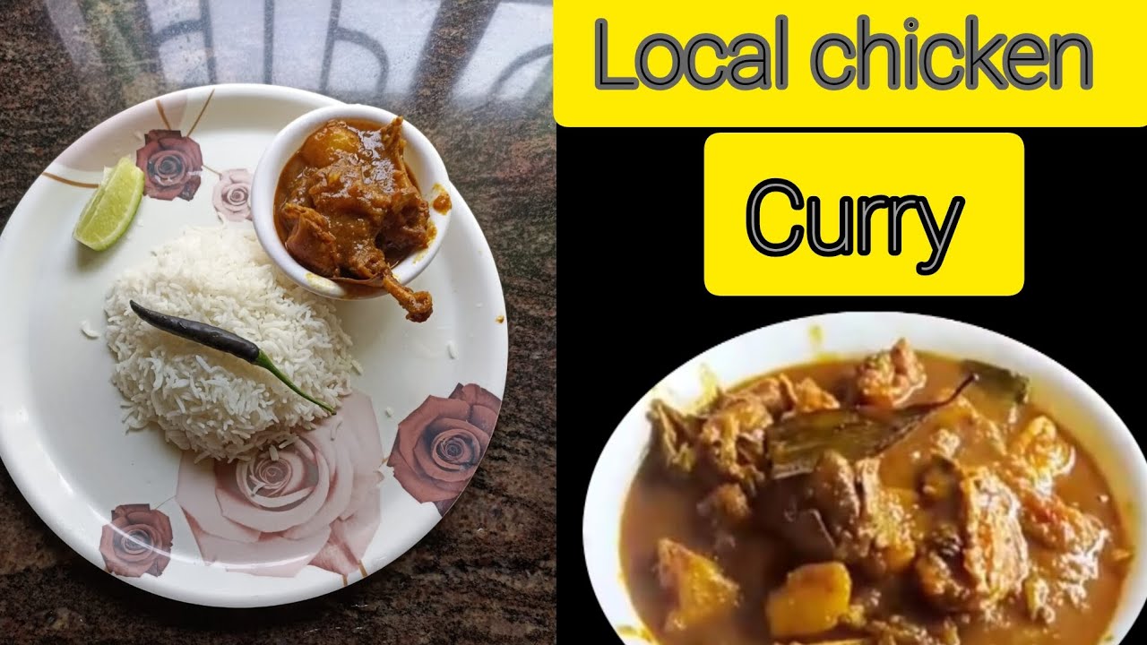 Chicken Curry | Simple local Chicken Curry | Chicken Gravy | - YouTube
