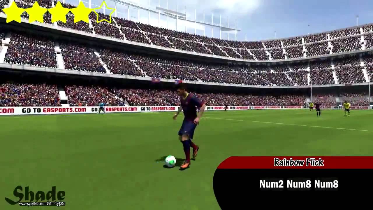 FIFA 14 All Skills Tutorial PC Keyboard HD - YouTube