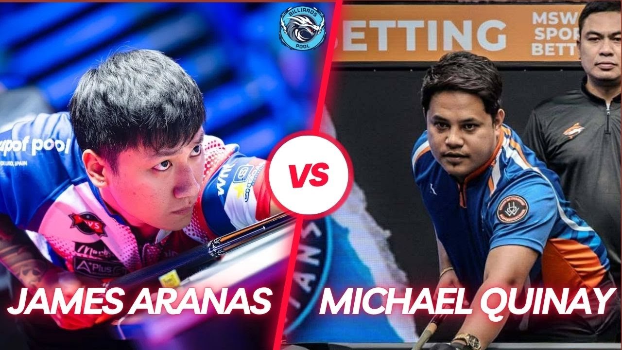 🔴BILLIARDS | JAMES ARANAS VS MICHAEL QUINAY (9,10) | RACE TO 18 - YouTube