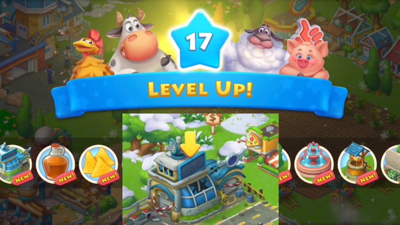 township level 17 gameplay airport unlock - YouTube