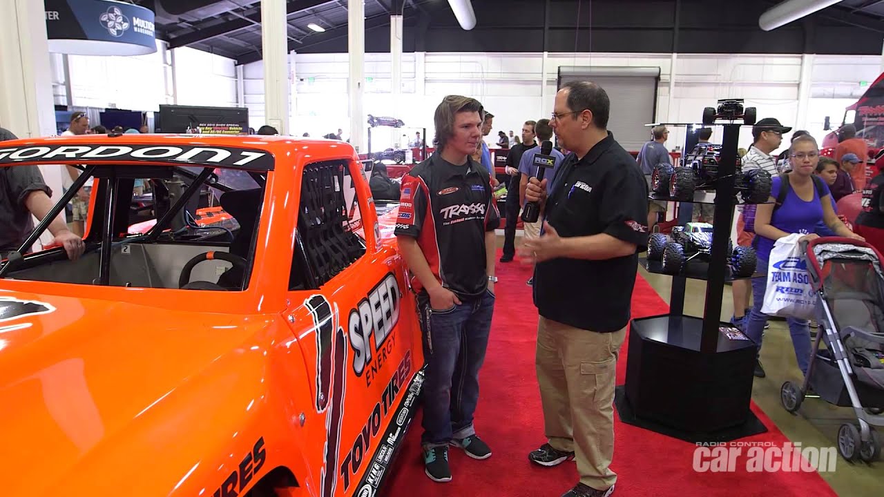 Traxxas SST Racer Sheldon Creed Interviewed at RCX 2015 - YouTube