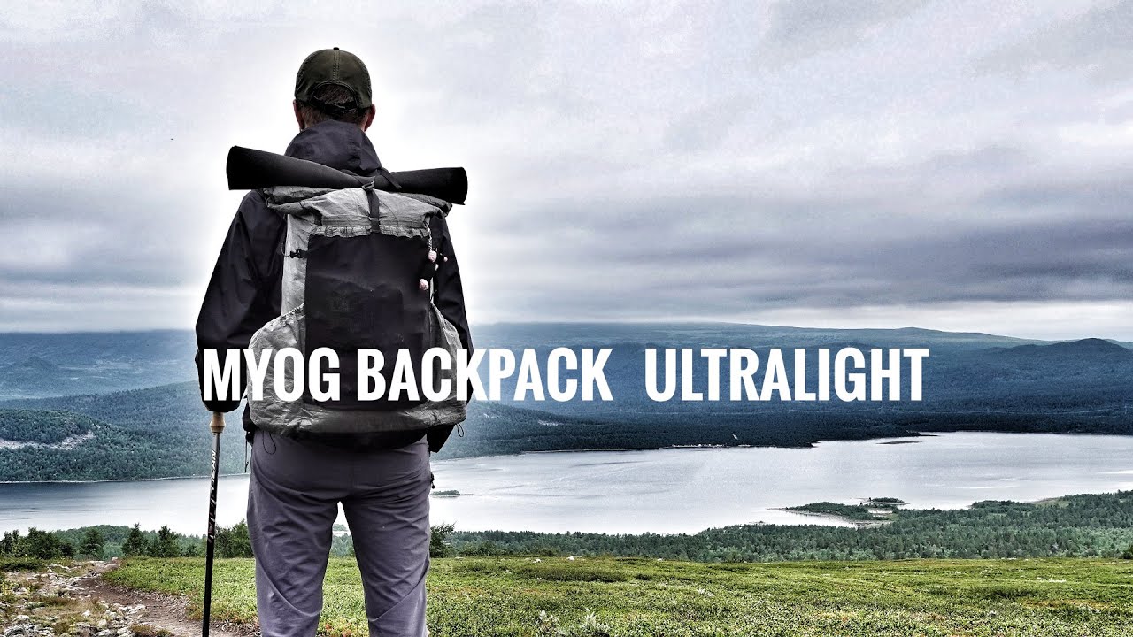 MYOG Rucksack 2023 - How To Make An Ultralight Backpack - YouTube