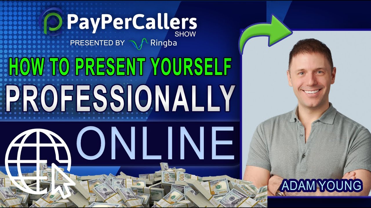 How To Present Yourself Professionally Online - YouTube