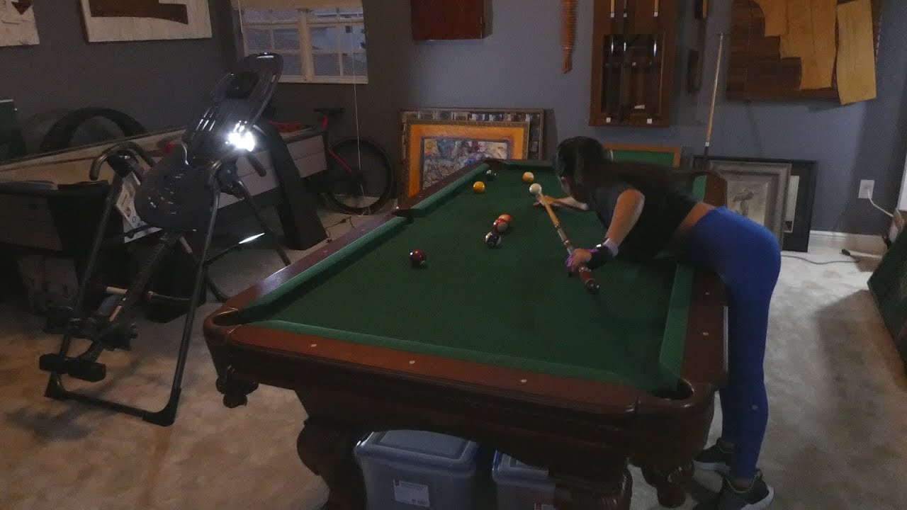 My billiard/pool table journey (Day 58) - YouTube