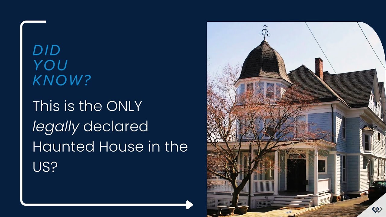 The Only Legally Declared Haunted House in America - YouTube