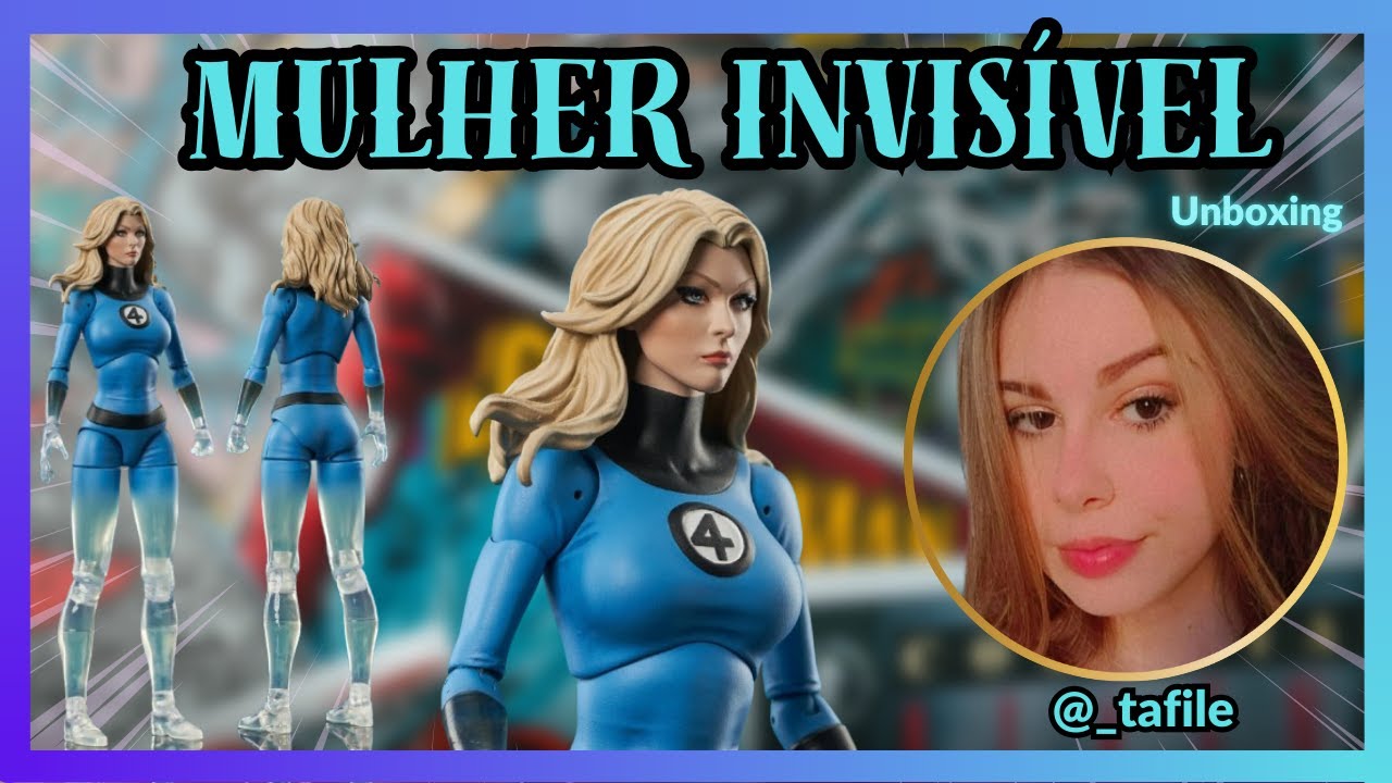 Mulher Invisível (Susan Storm - Sue) - Diamond Select (Marvel Select ...