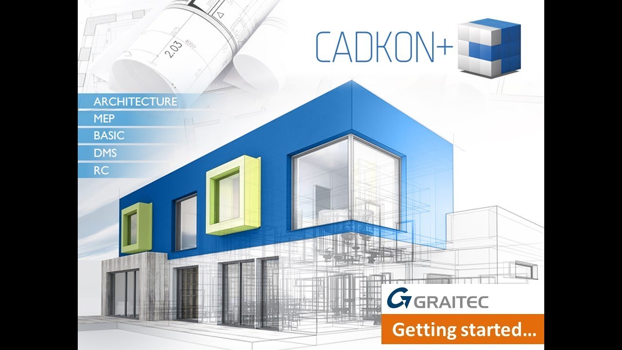 CADKON+ RC - getting started - YouTube