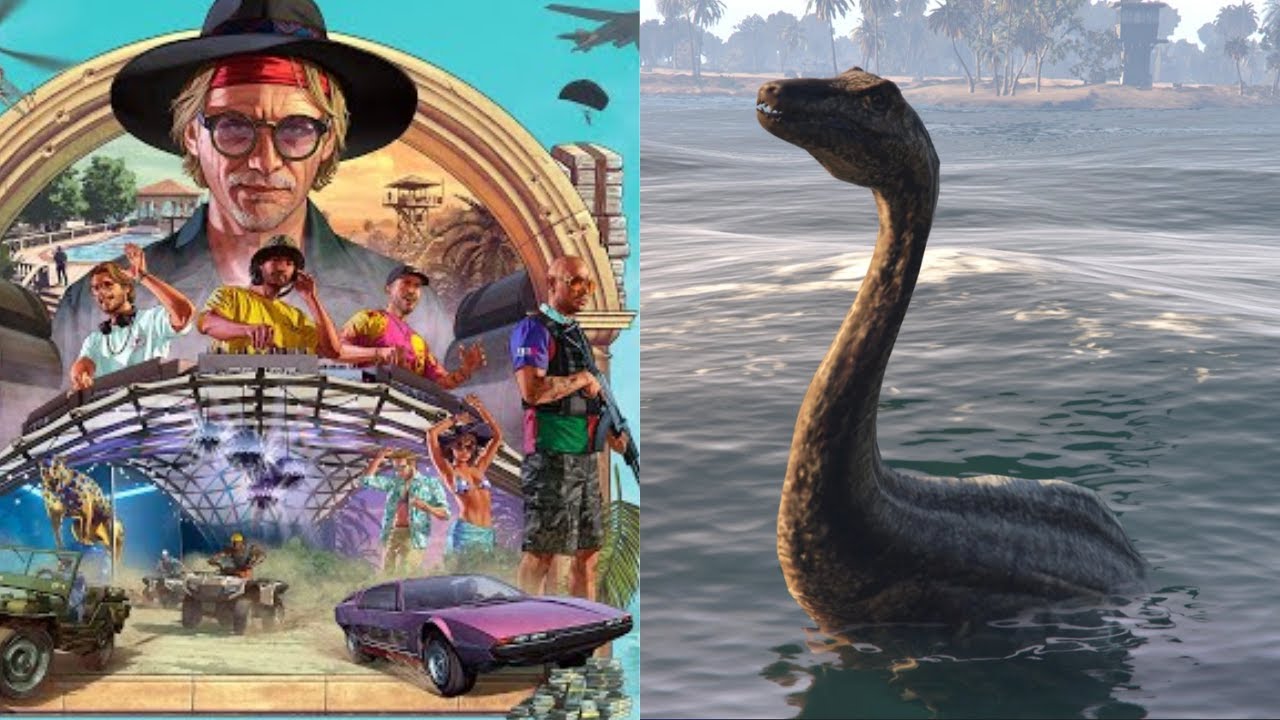GTA Online Easter Egg - The Loch Ness Monster (The Cayo Perico Heist ...