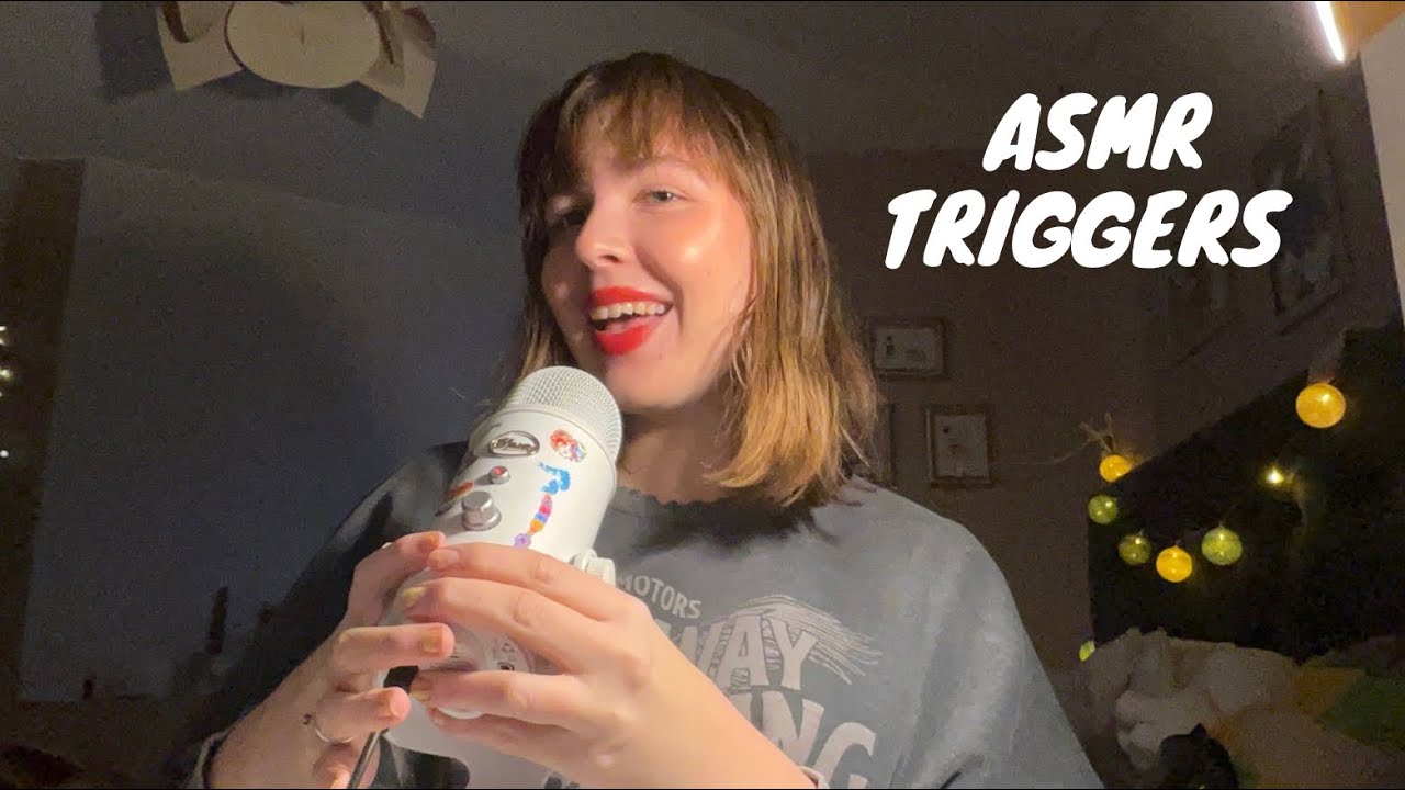 Asmr triggers 📚 - YouTube