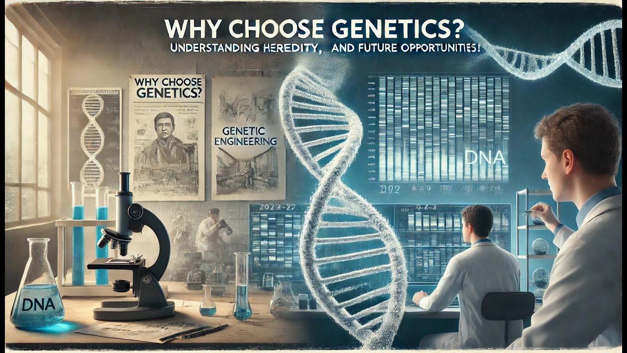 Why Choose Genetics? Understanding Heredity, Genetic Engineering, and ...