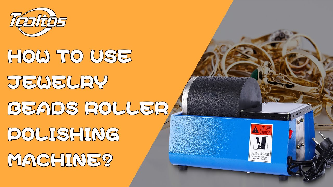 How To Use Jewelry Beads Roller Polishing Machine? - YouTube