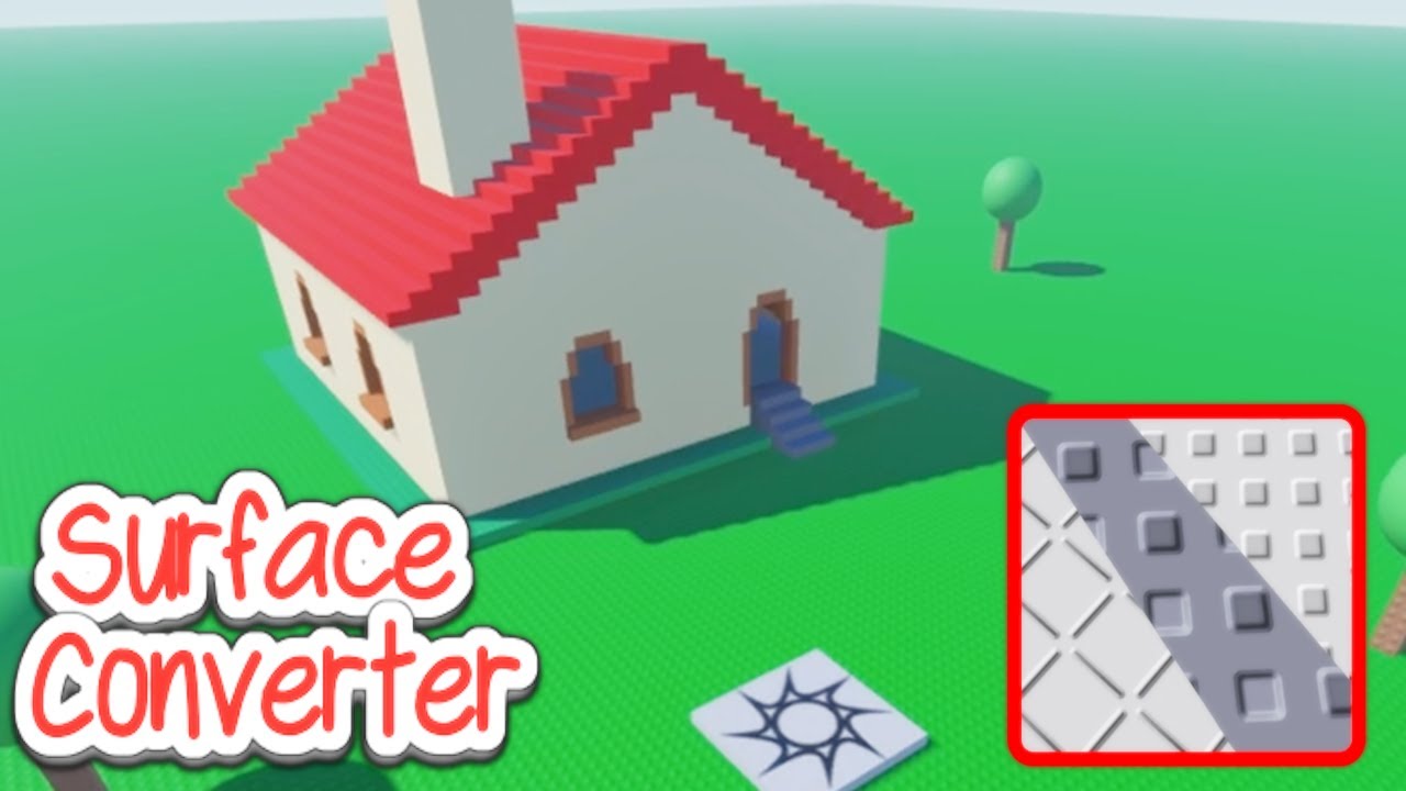 How to Use Surface Converter Plugin in Roblox Studio! - YouTube