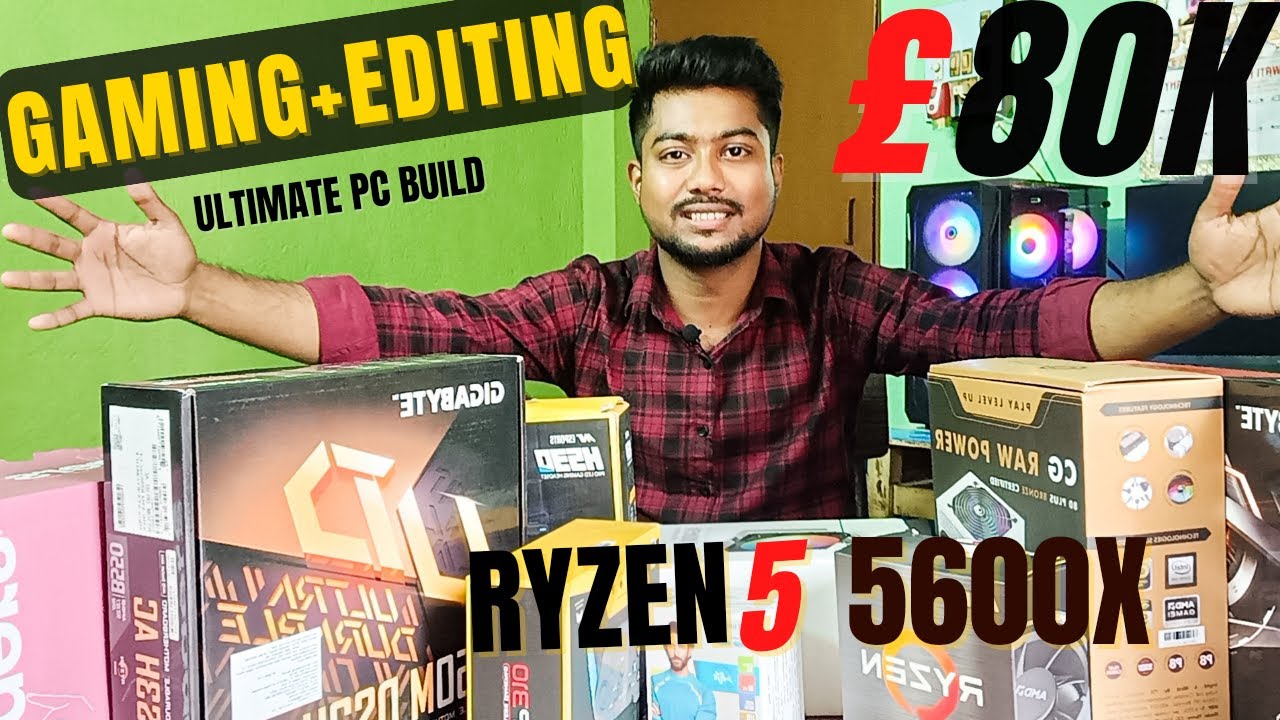 Rs. 80,000 Full Gaming & Streaming PC Build । 80K Full Gaming PC Build ...