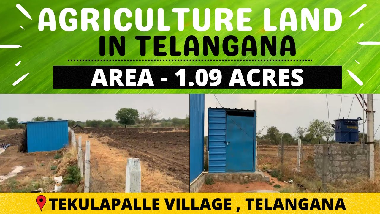 KONDURG : 1.09 ACRES AGRICULTURE LAND FOR SALE | PARGI | SHADNAGAR ...