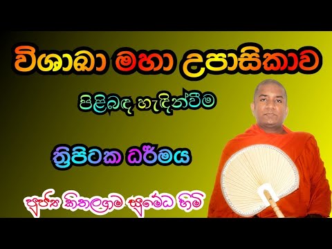 Vishaka upasikawa විශාඛා උපාසිකාවගේ චරිත කතාව Character story Visakha ...