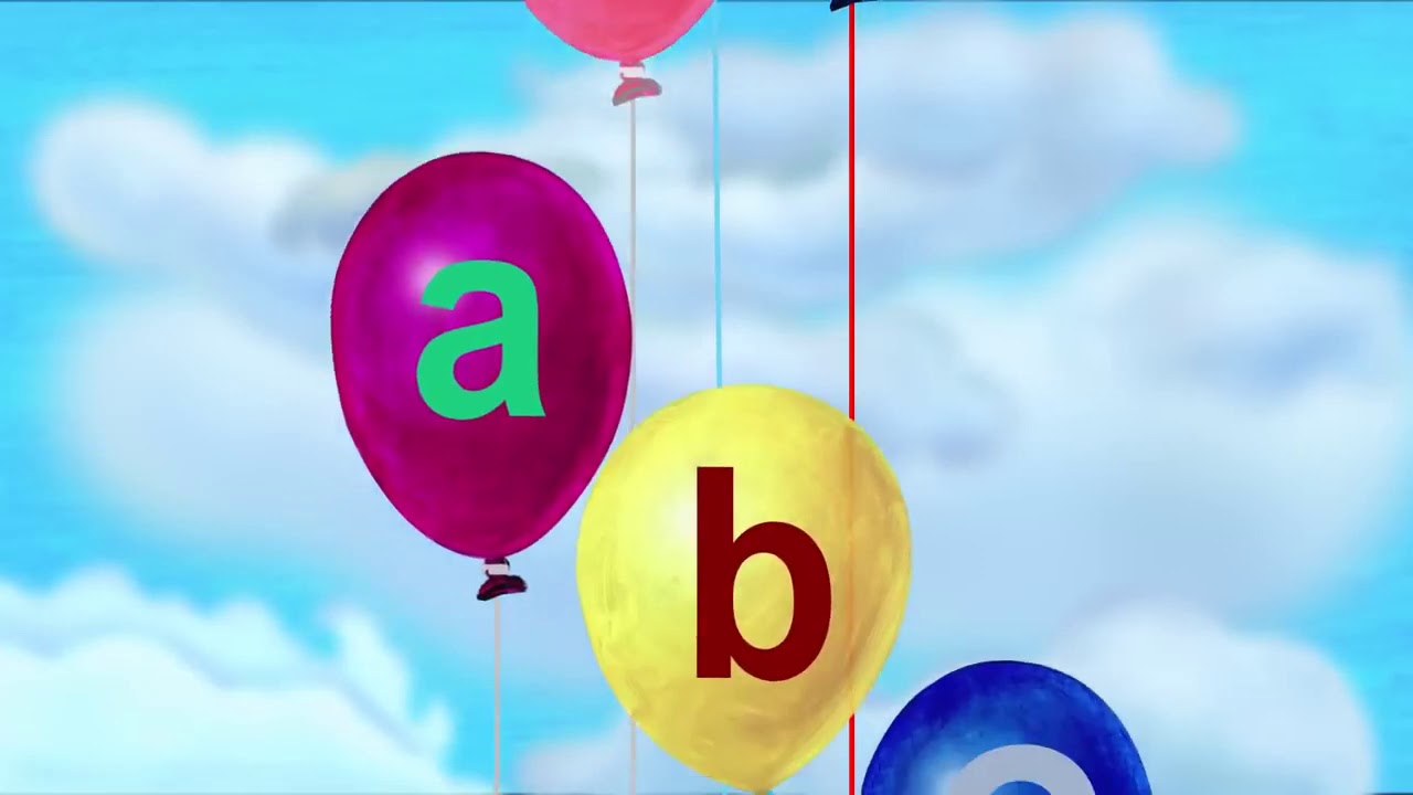The Alphabet song (The ABC's) in Lower-Case letters - YouTube