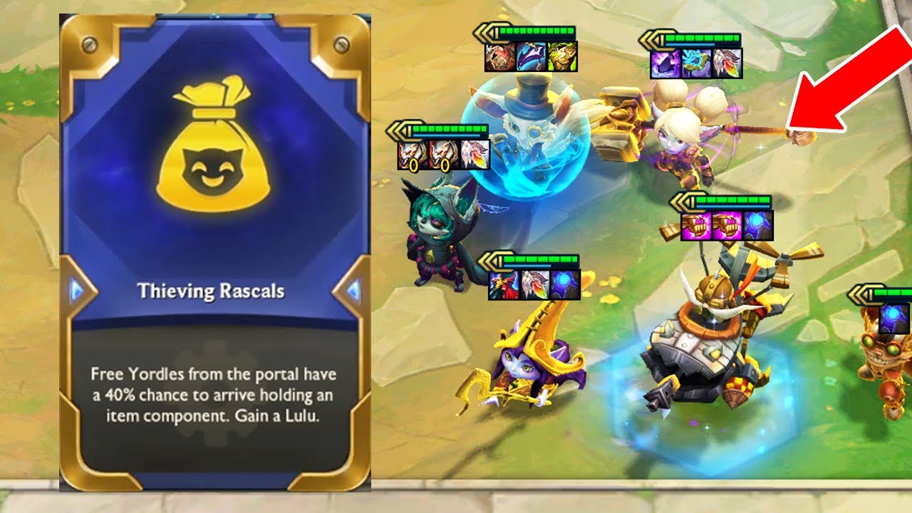 HACK FULL ITEM WITH THIEVING RASCALS | TFT SET 6.5 - YouTube