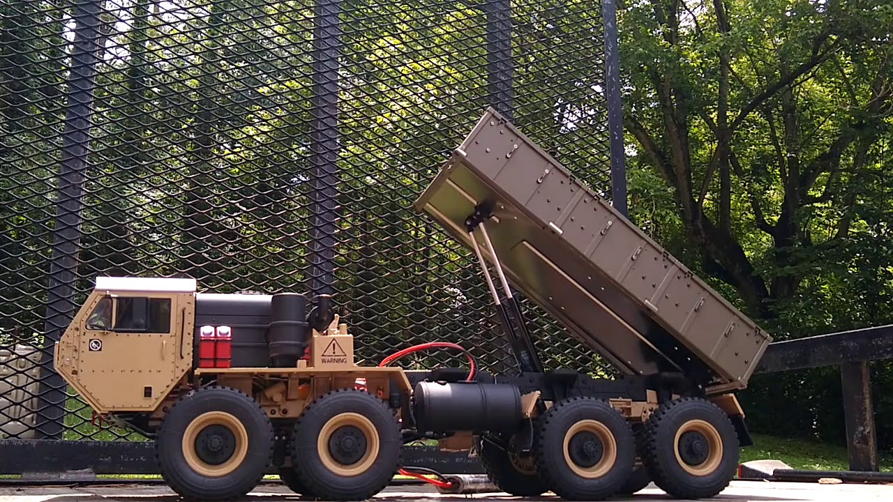 1/12 HG P803 Tan Dump Conversion - YouTube