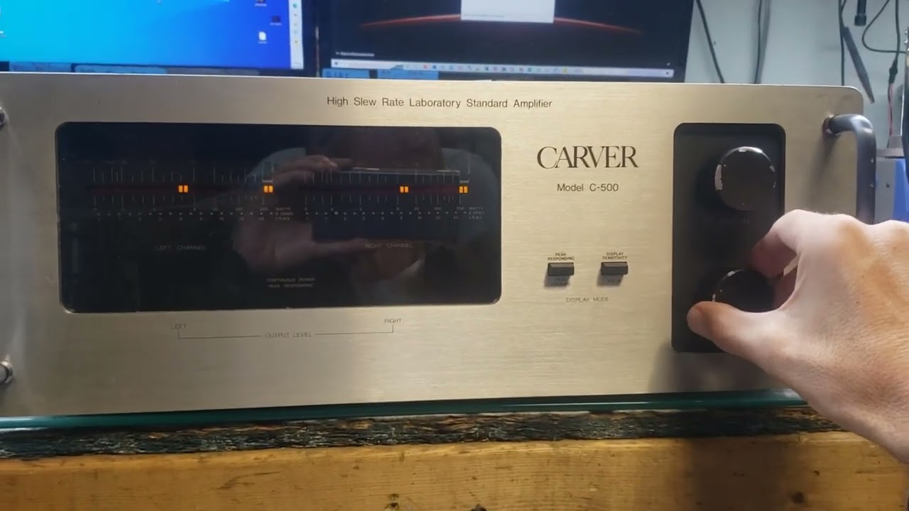 Carver C500 repair | Adam Electronics - YouTube