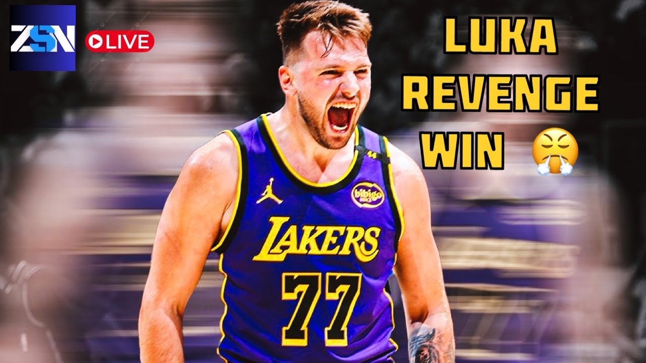 Lakers Beat Mavs 107-99, LUKA REVENGE TRIPLE-DOUBLE WIN!!! - YouTube