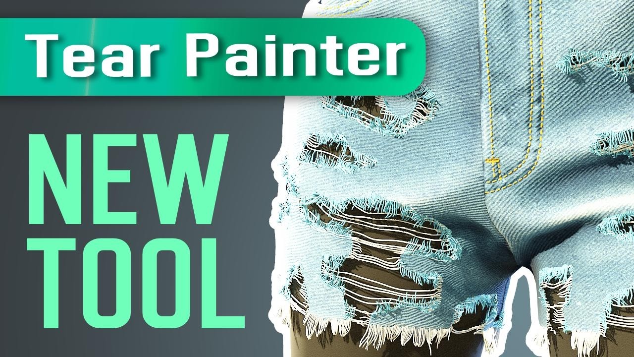 NEW TOOL!!! TEAR PAINTER - Procedural tears done with geometry nodes ...