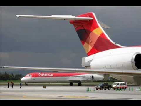 Fokker 100 Beautiful day, Sam Avianca Colombia! - YouTube