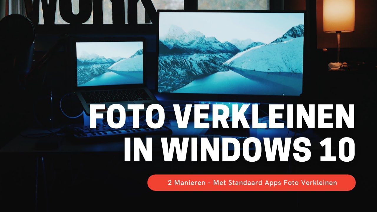 FOTO VERKLEINEN in WINDOWS 10 met GRATIS programma's - YouTube